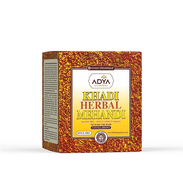 Khadi Organique Brown Mehndi | Natural Hair Color | khadi Herbal Brown ...