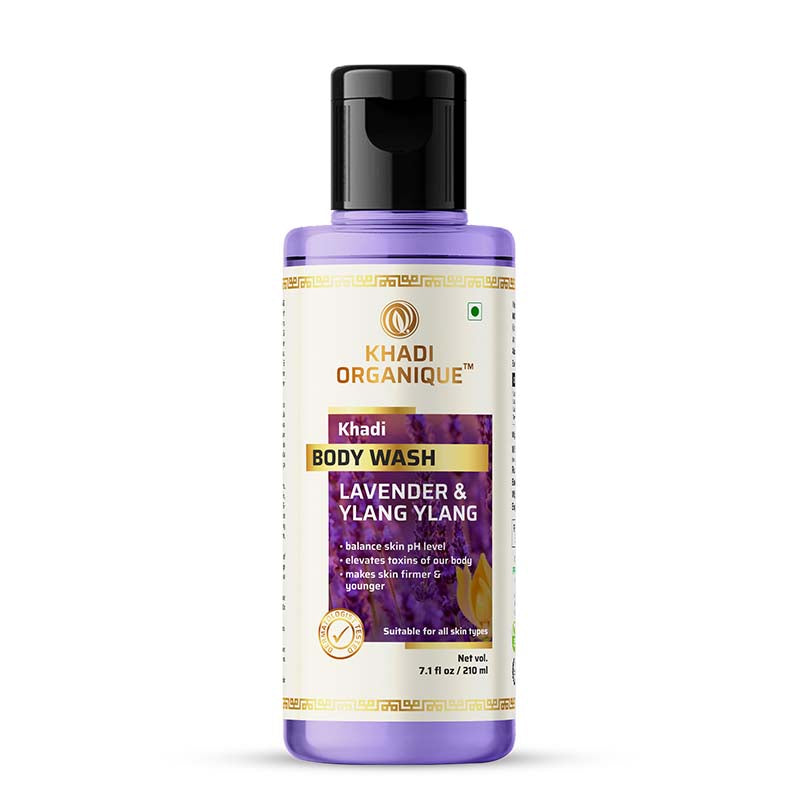Buy Khadi Organique Lavender & Ylang Ylang Body Wash
